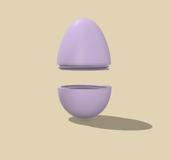Threaded Easter Egg by Joe3D - MakerWorld