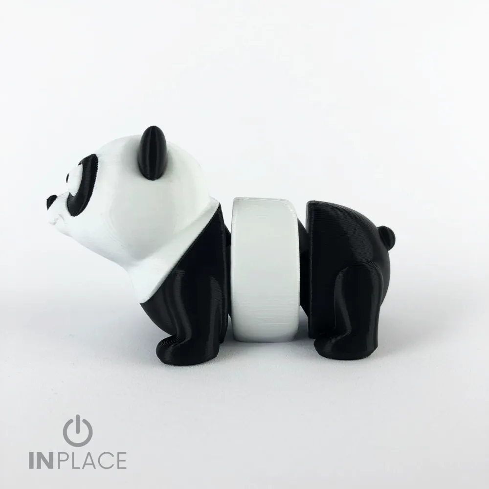 Cute Panda Articulated by InPlace - MakerWorld