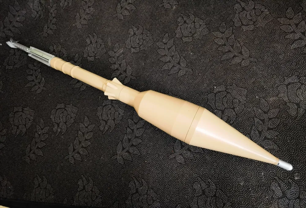 RPG-7 1:1 Scale PG-VL Anti-tank Rocket by IronDuke - MakerWorld