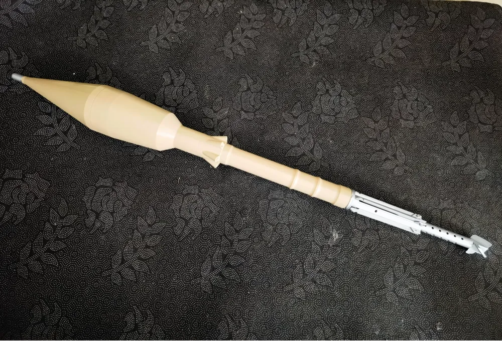 1:1 Scale RPG-7 PG-VL Anti-tank Rocket by IronDuke - MakerWorld