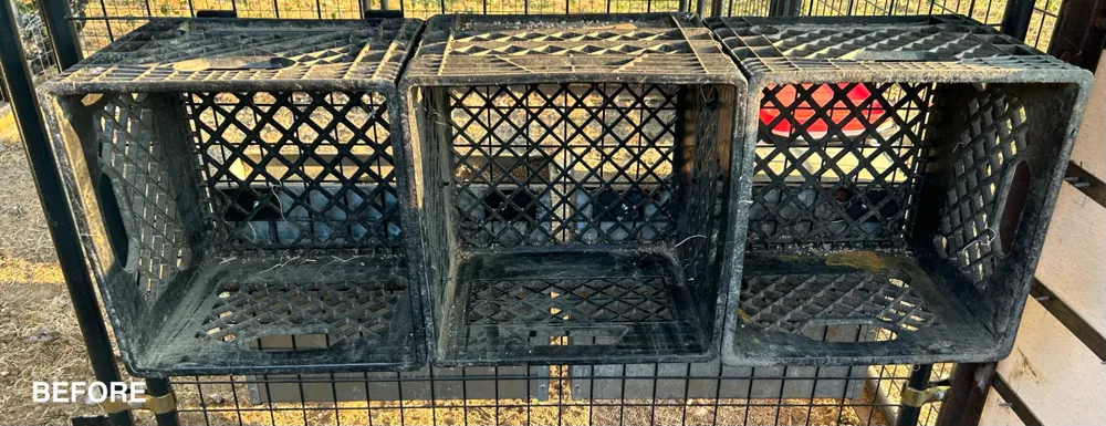 milk crate chicken nest ledge by dosglockarooski - MakerWorld