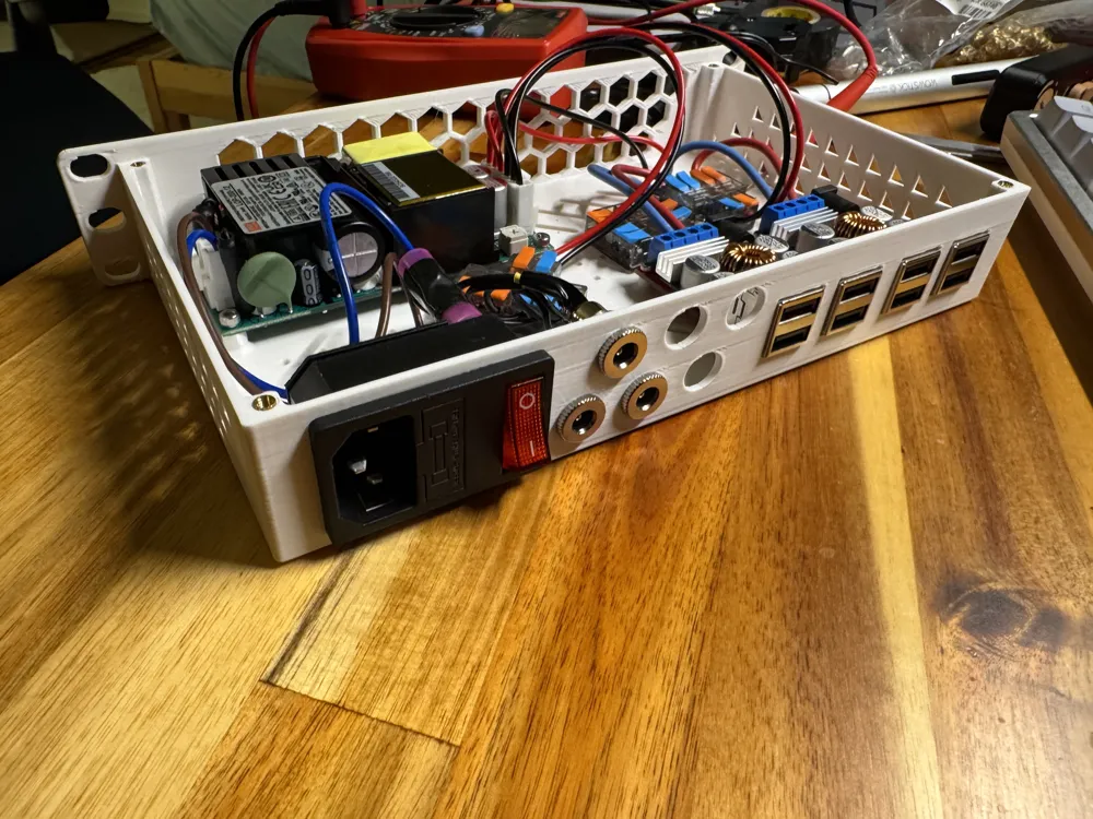 RackPSU 10" Mini Rack PSU Case for MeanWell LOP200 by Tylercowen ...