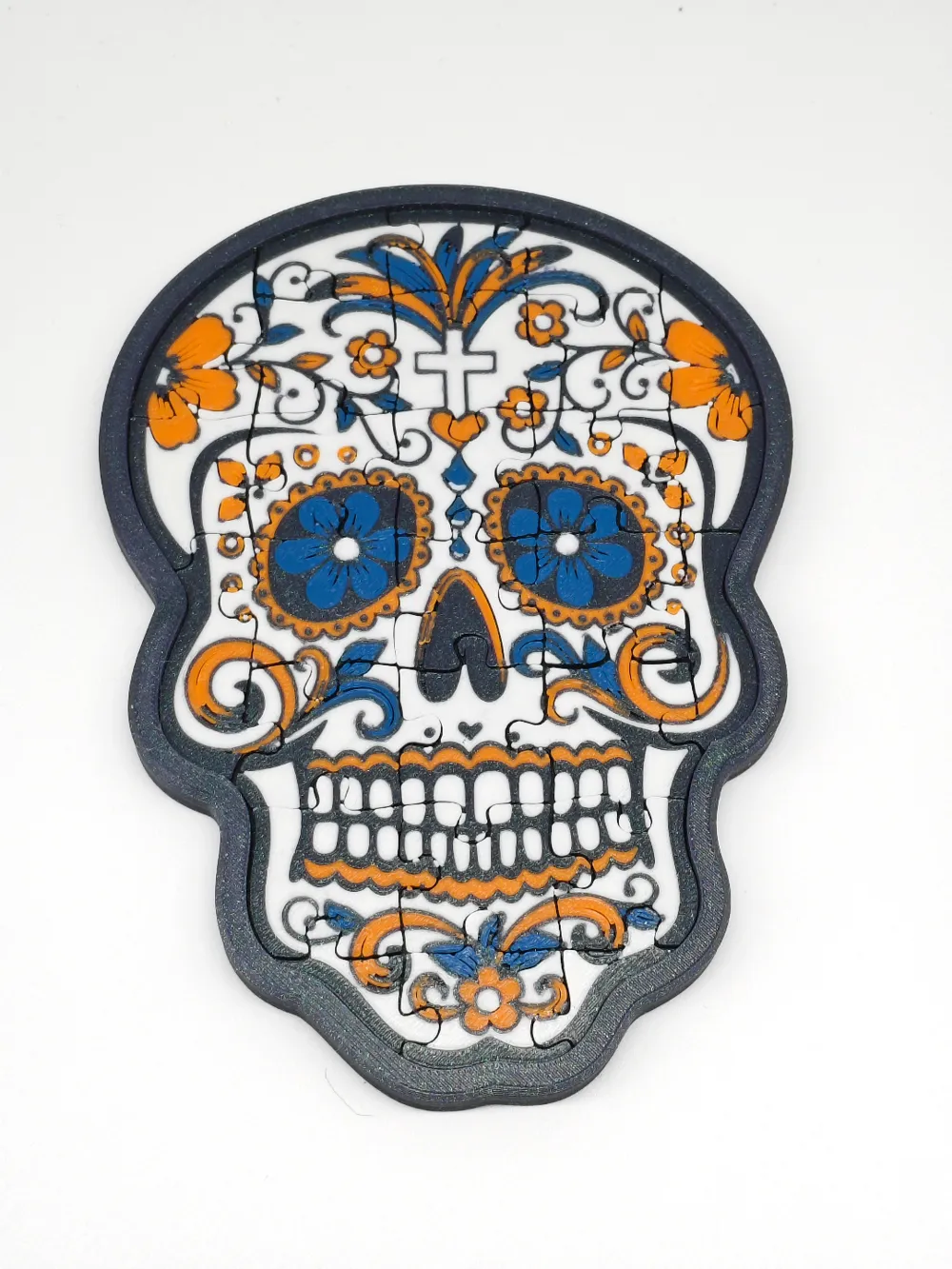 Skull puzzle by 森苏亚 - MakerWorld