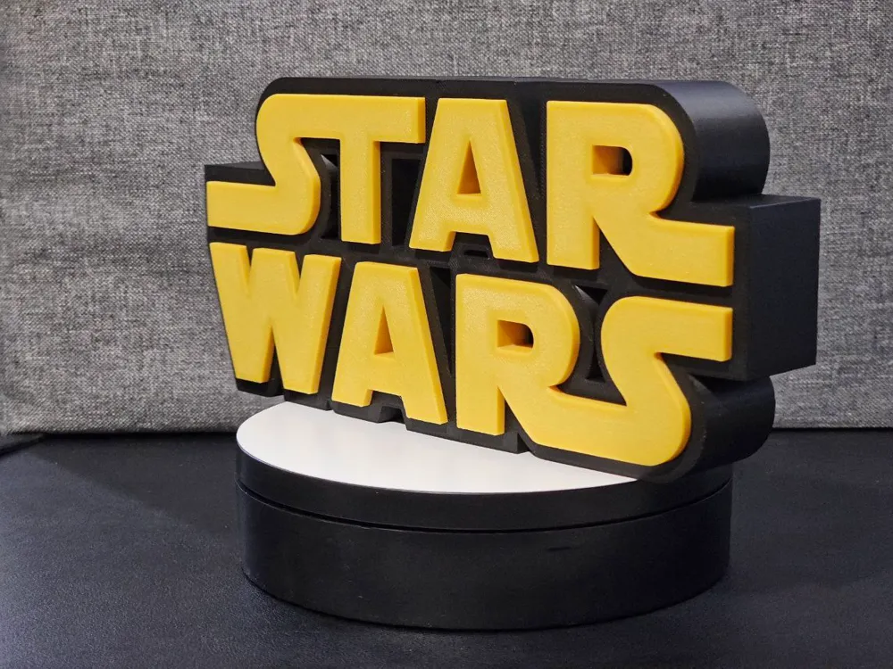 Star Wars 3D Logo by Mat_3d MakerWorld: Download Free 3D Models
