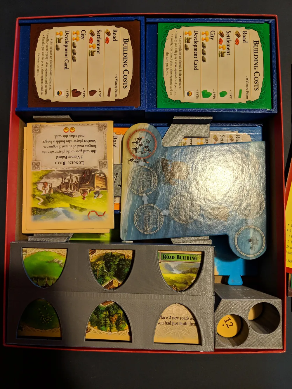 Catan Box Insert (w Cities & Knights, Seafarers) - Free 3D Print Model ...