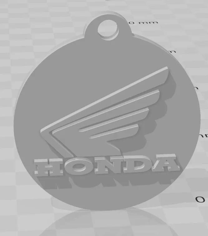 Keychain Honda moto by tr3dcreations - MakerWorld