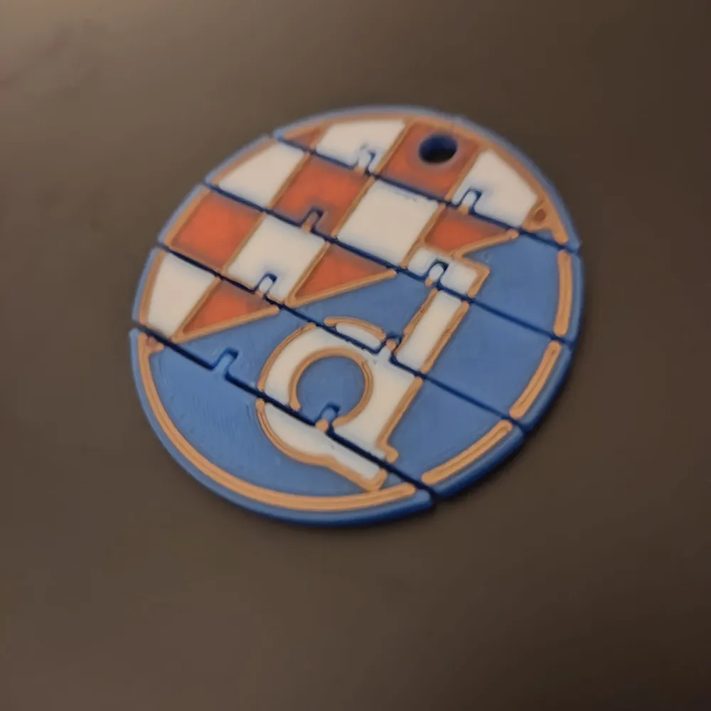 NK Dinamo Zagreb flexi keychain by Darkhuss MakerWorld: Download Free ...