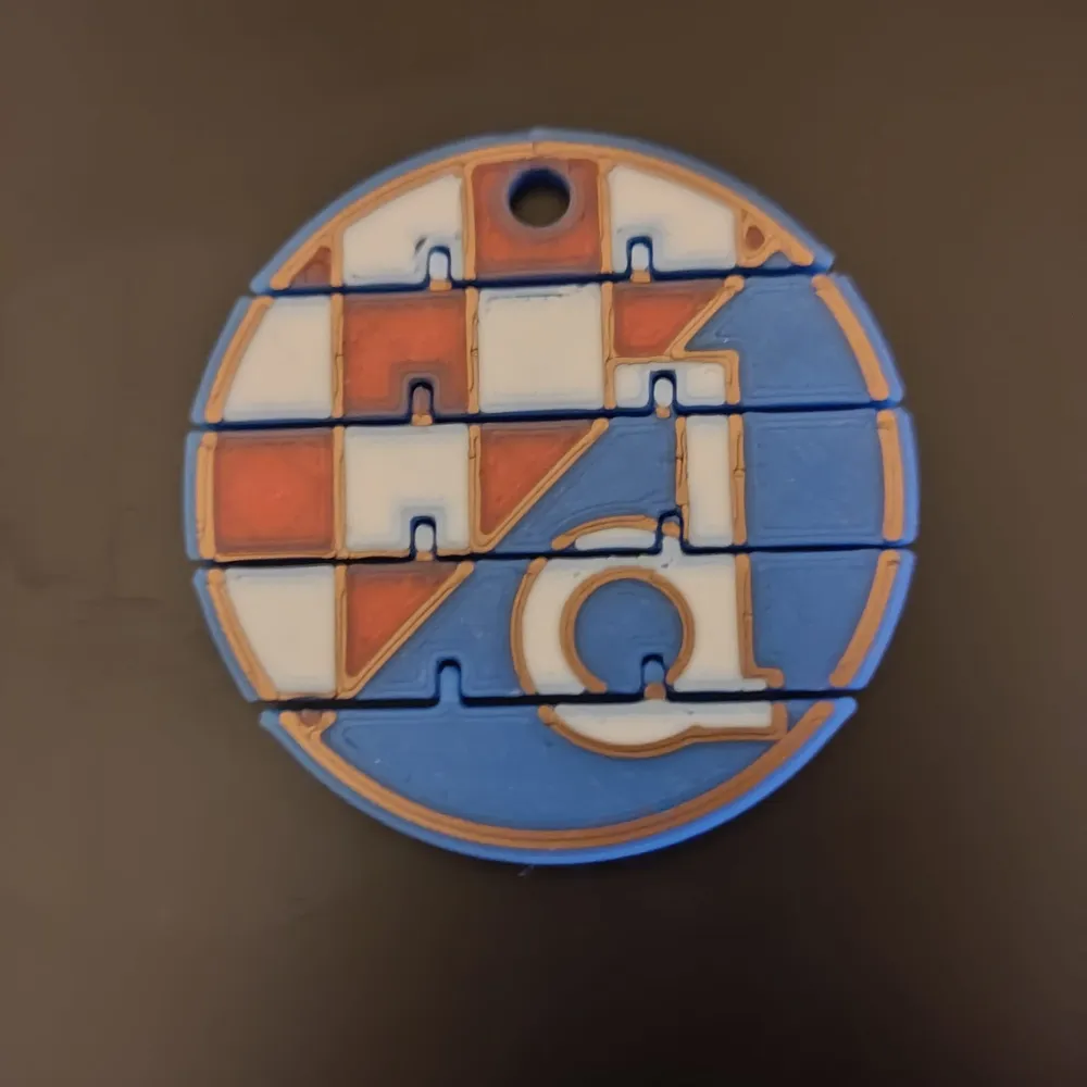 NK Dinamo Zagreb flexi keychain by Darkhuss MakerWorld: Download Free ...