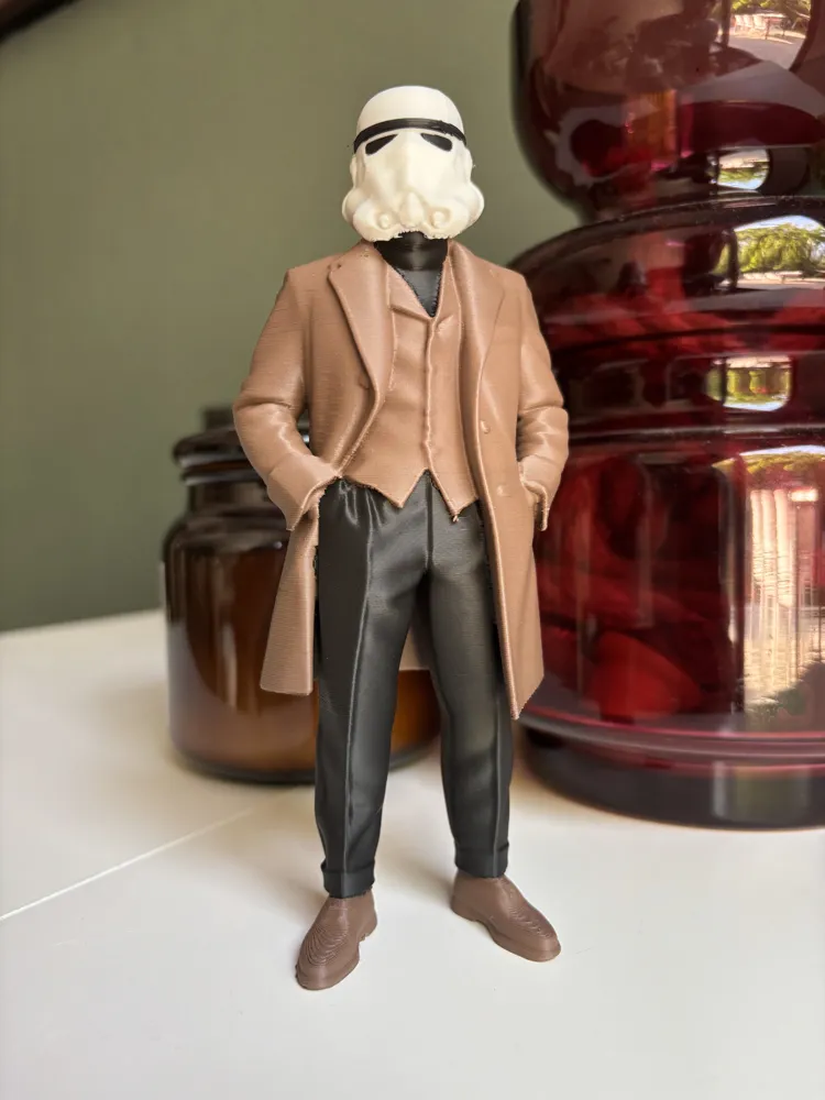 Stormtrooper Figurine Edition French Bobo by Slevin MakerWorld ...