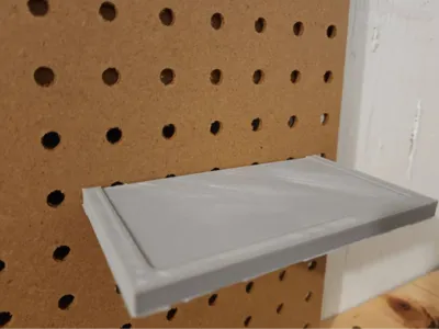 pegboard shelf by nottingham82 MakerWorld: Download Free 3D Models