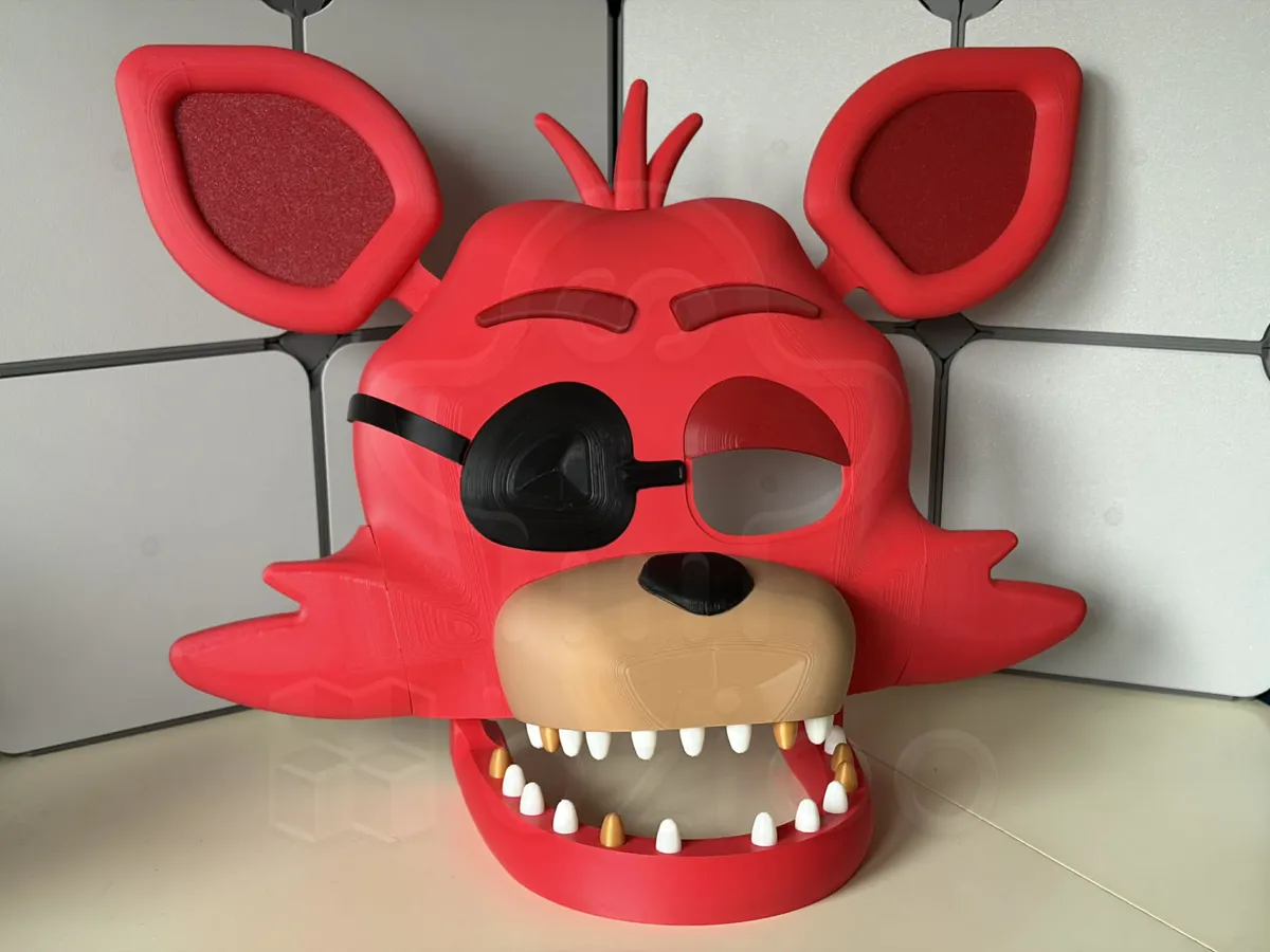 Foxy Mask - FNAF - Free 3D Print Model - MakerWorld