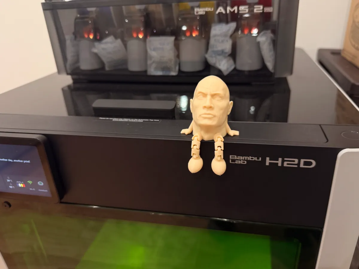 The Dwane the Rock Johnson - Free 3D Print Model - MakerWorld