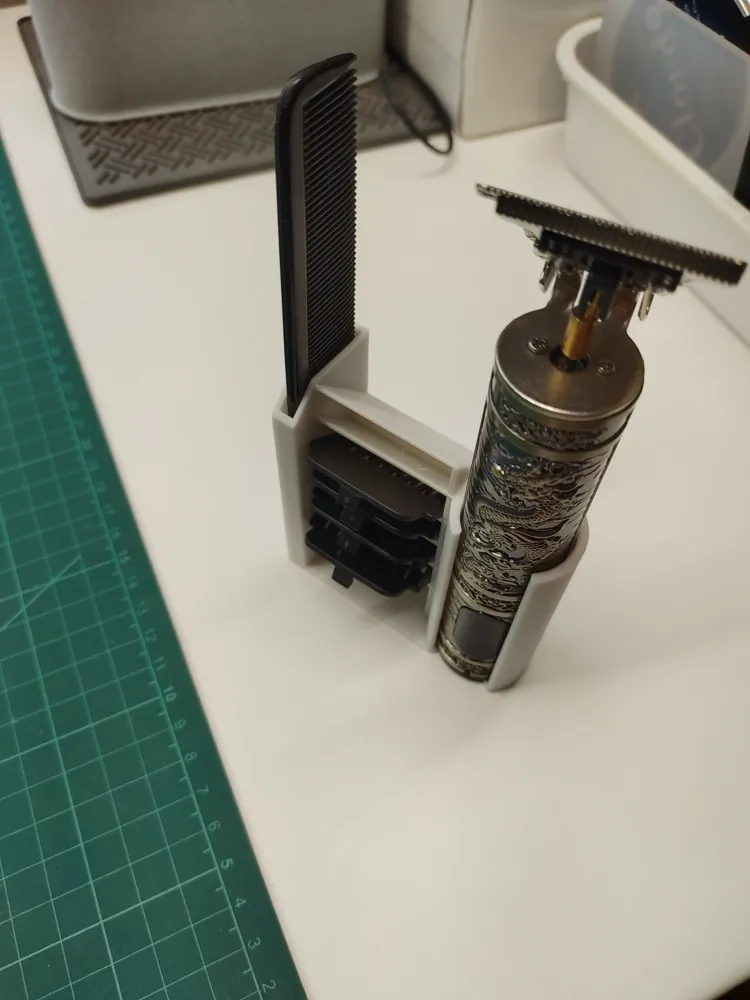 Stand for hair clipper - Free 3D Print Model - MakerWorld