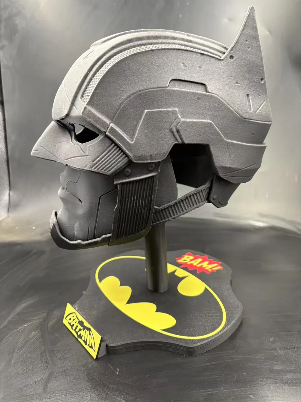 Batman Stand cosplay helmet by Silvercoslab MakerWorld: Download Free ...