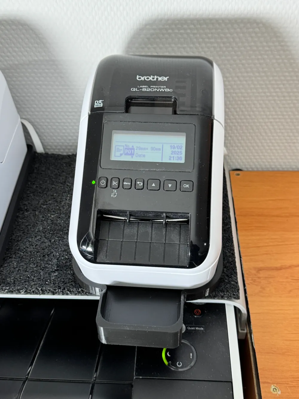 Auffangbehälter Etiketten für Brother QL-820NWB – Kostenloses 3D ...