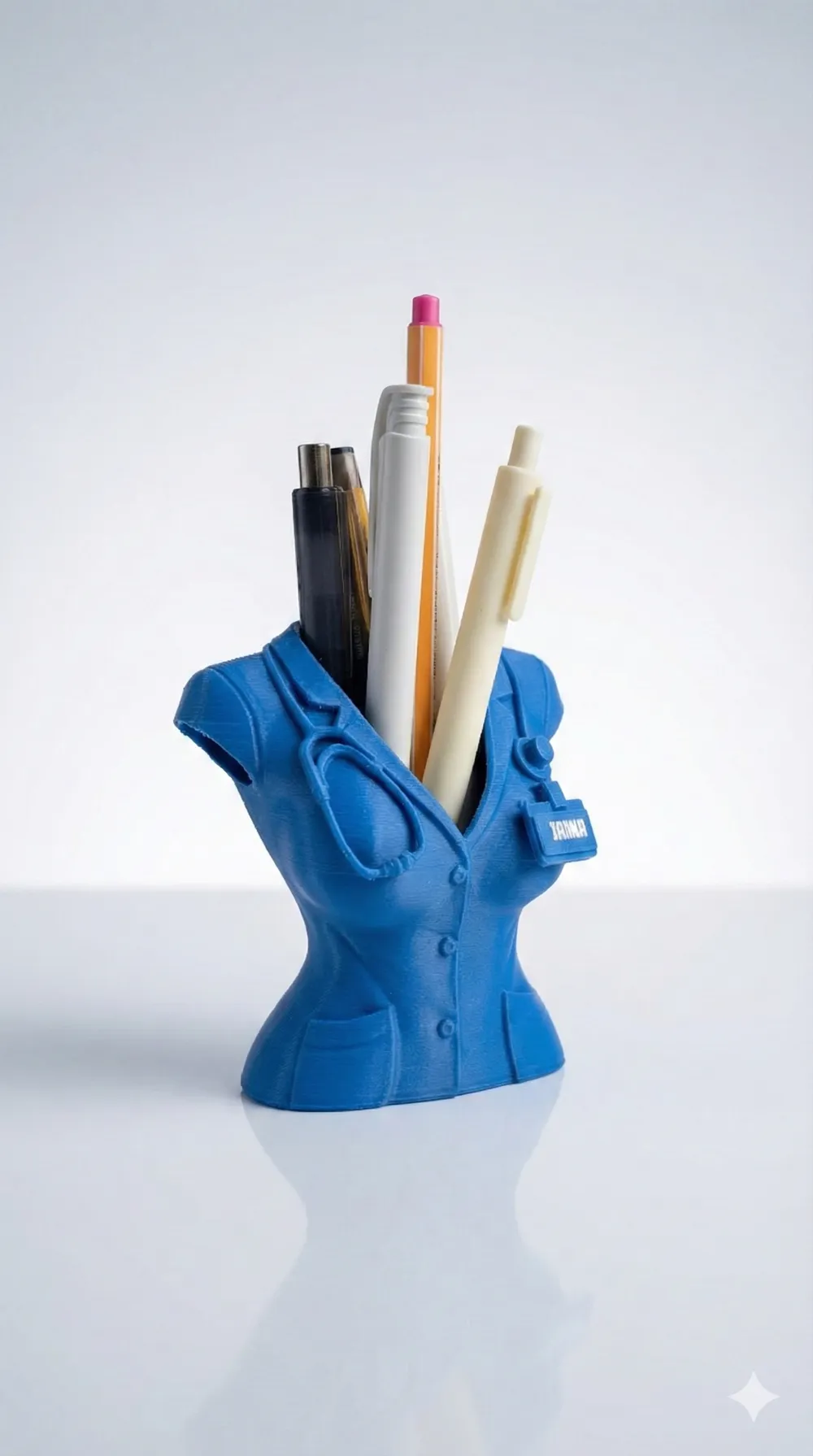 Personalizable Scrubs Pen Holder - Free 3D Print Model - MakerWorld