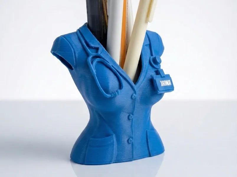 Personalizable Scrubs Pen Holder - Free 3D Print Model - MakerWorld