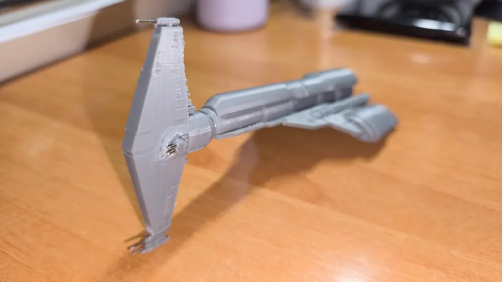 Endar Spire - Hammerhead Class Frigate - Free 3D Print Model - MakerWorld