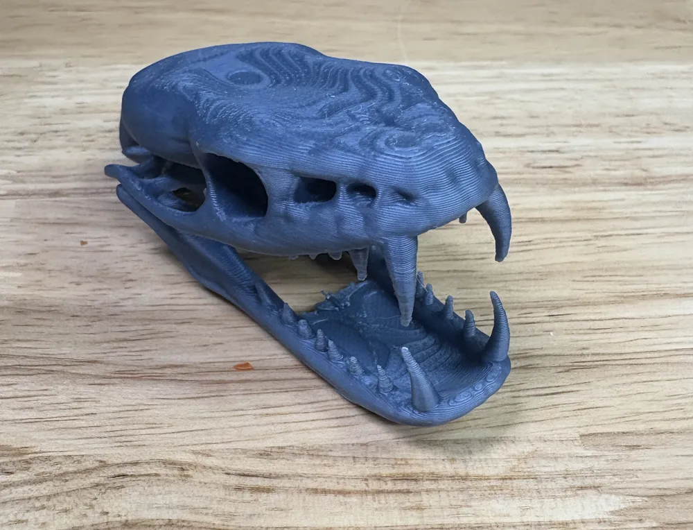 Snake Skull by Chris MakerWorld: Download Free 3D Models