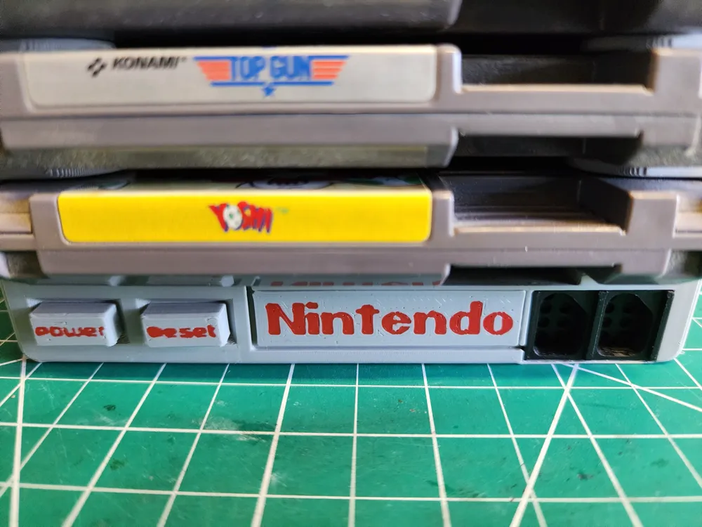 NES Cartridge Display V2 - Free 3D Print Model - MakerWorld