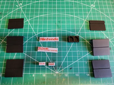 NES Cartridge Display V2 by DrDugong MakerWorld: Download Free 3D Models