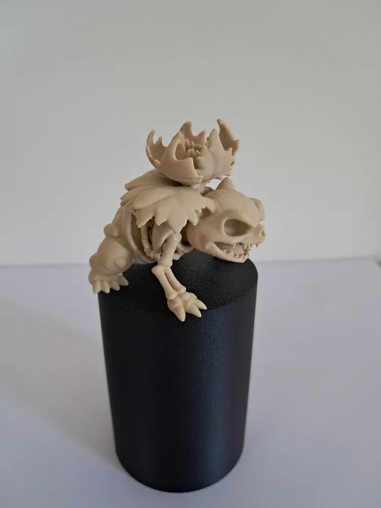 Skeleton Venusaur – Mean Pokémon Skeleton Series - Free 3D Print Model ...