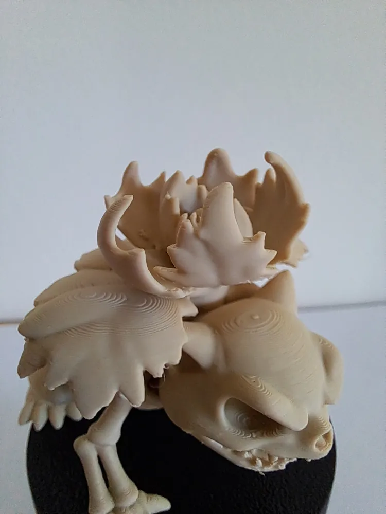 Skeleton Venusaur – Mean Pokémon Skeleton Series by World of prints ...