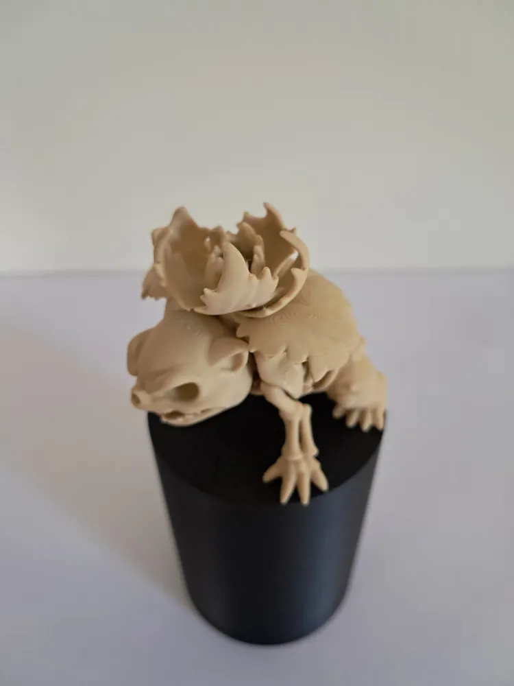 Skeleton Venusaur – Mean Pokémon Skeleton Series - Free 3D Print Model ...