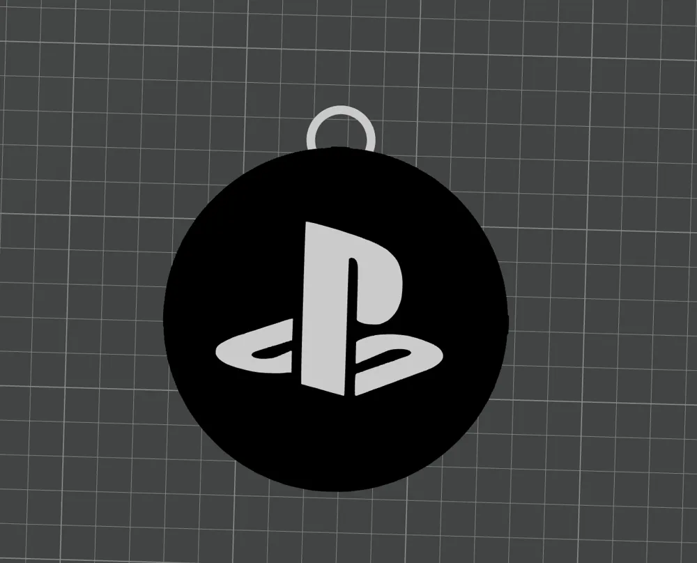 PLAYSTATION LOGO KEYCHAIN by Enova 3D - MakerWorld