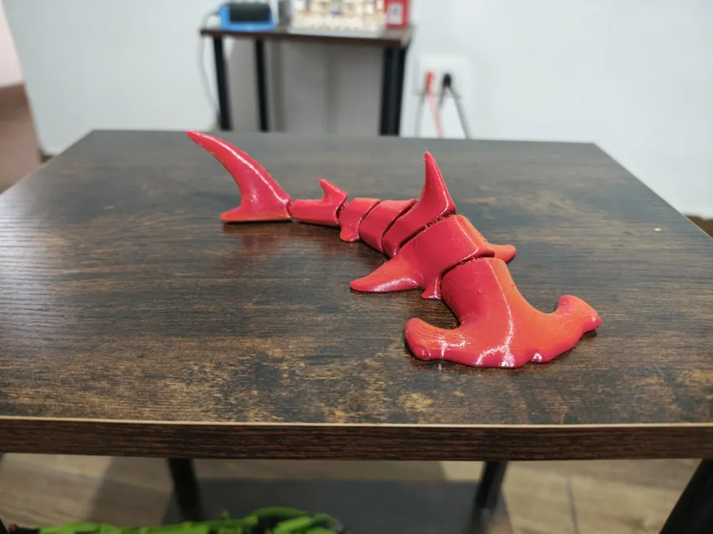 Articulated Hammerhead Shark - Free 3D Print Model - MakerWorld