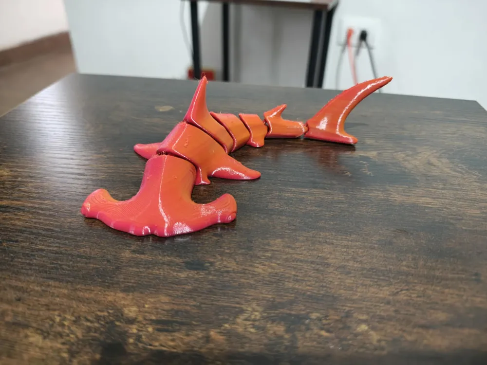 Articulated Hammerhead Shark - Free 3D Print Model - MakerWorld