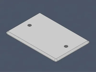 3-Module Flush-Mount Box Cover by FOREVER FABMakerWorld: Download Free ...