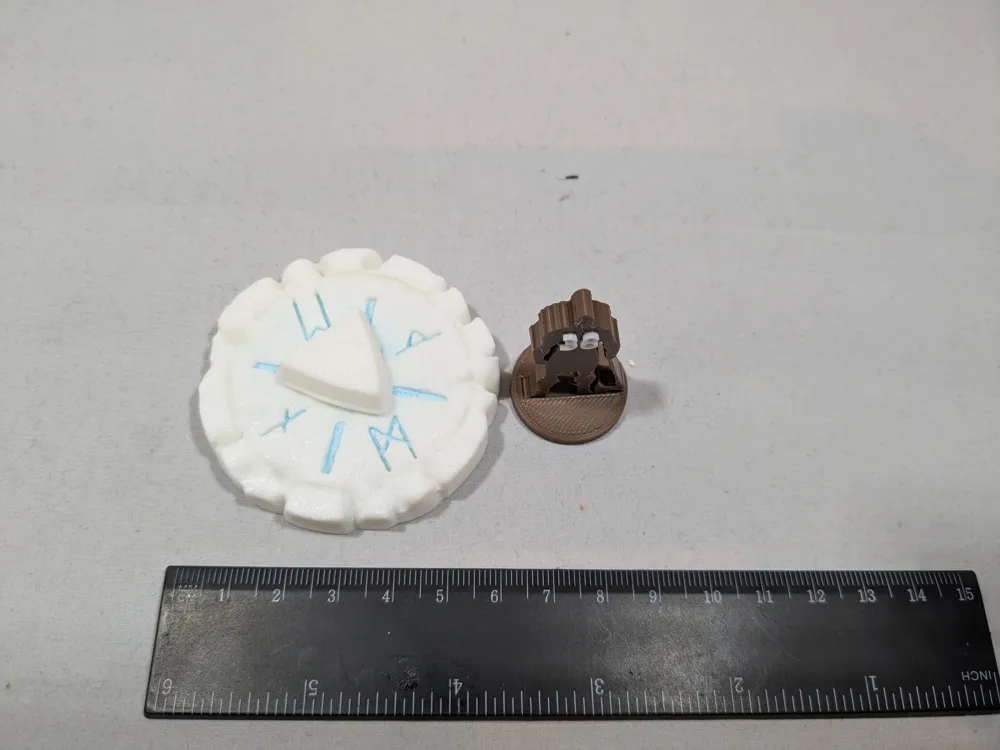Rune Puzzle dial - DND terrain (supportless) by Together 3D MakerWorld ...