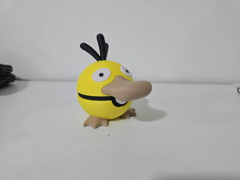 #0054 Psyduck Pokéball - Multiparts by 3D Girl MakerWorld: Download ...