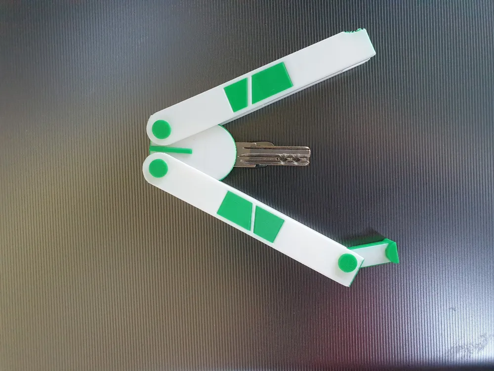butterfly knife balisong batanga key cover by G'in'nho MakerWorld ...