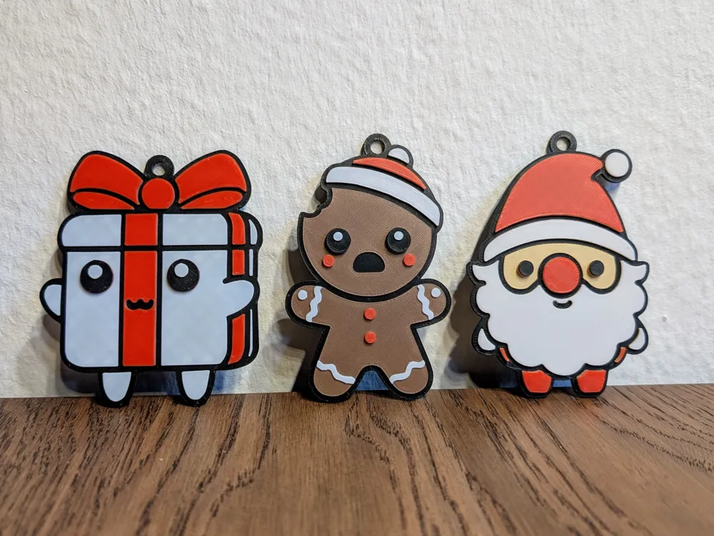 Cute Christmas Tree Decoration / Ornament by svenson - MakerWorld