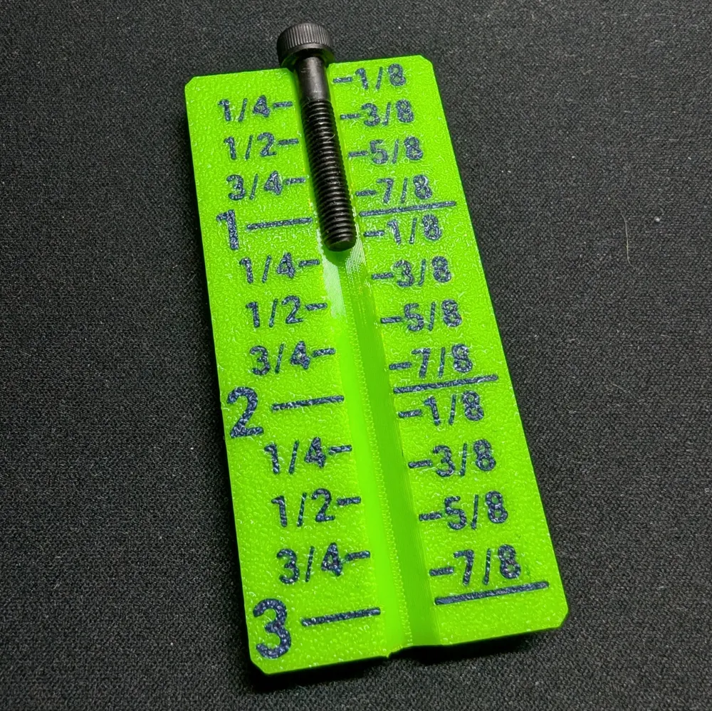 Inch Screw Measuring Tool by Cal - MakerWorld