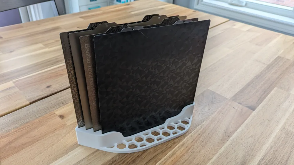Build Plate holder - A1mini - 4 and 8 slots - Free 3D Print Model ...