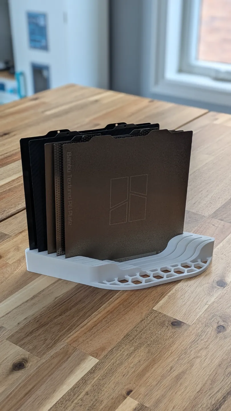 Build Plate holder - A1mini - 4 and 8 slots by Genepi - MakerWorld