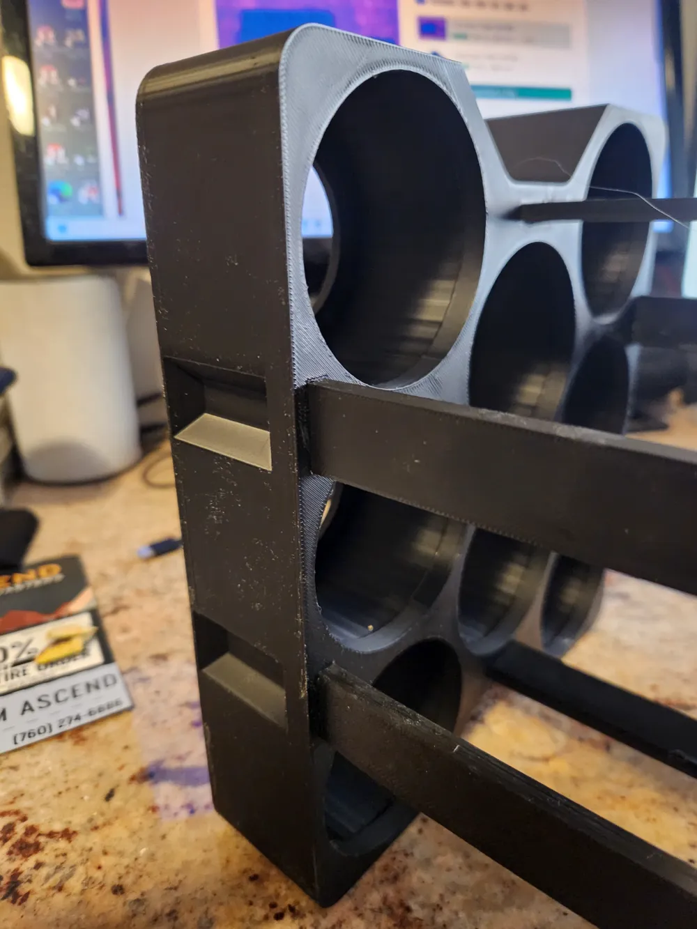 can rack with back stop and stack index Remixed by Robert ONeill ...