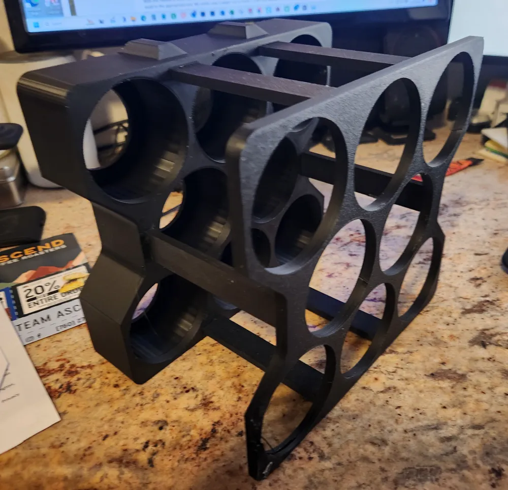 can rack with back stop and stack index Remixed by Robert ONeill ...