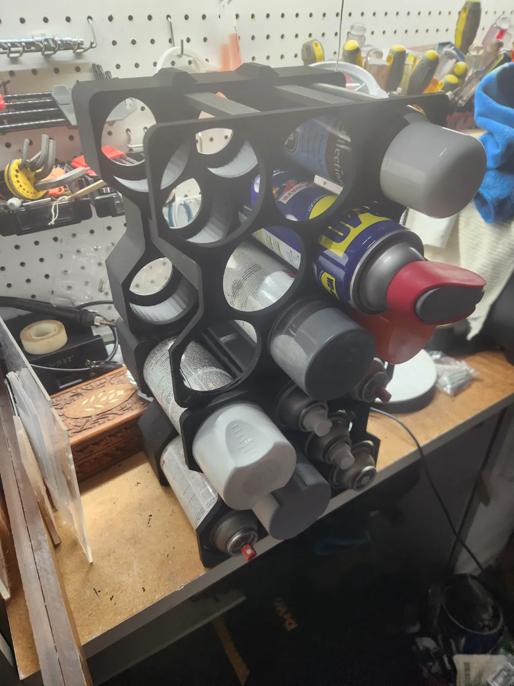 can rack with back stop and stack index Remixed by Robert ONeill ...