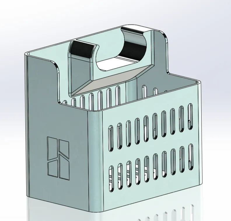 A1/A1 mini Bamboo Poop Basket by 6的一皮 - MakerWorld