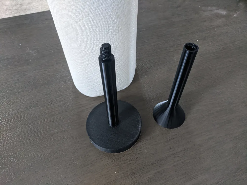 Upright Paper Towel Holder by kyle.harrity - MakerWorld