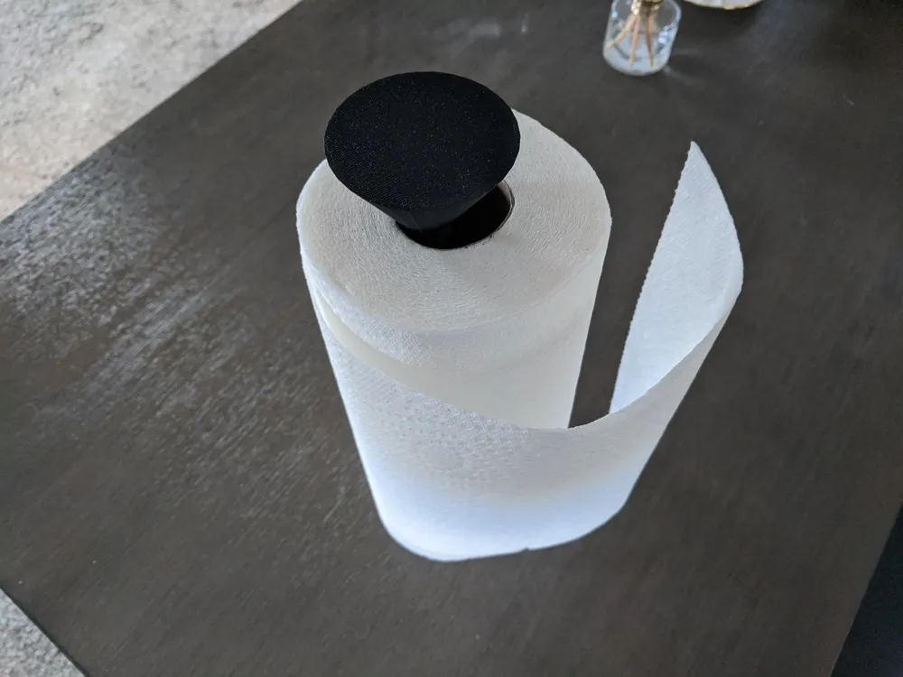 Upright Paper Towel Holder by kyle.harrity - MakerWorld