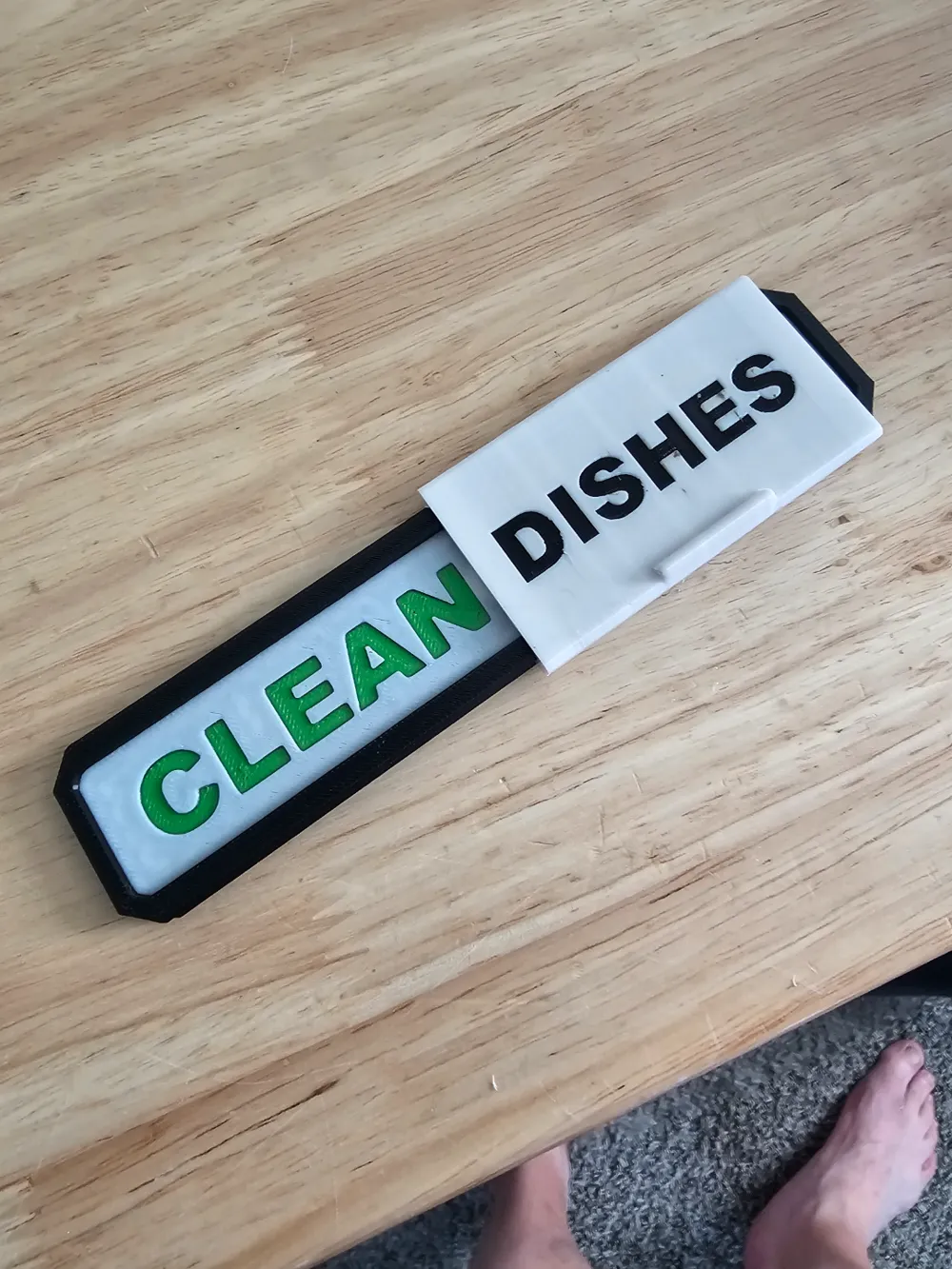Clean Dirty Dishwasher sign Shared by tooling_lee - MakerWorld