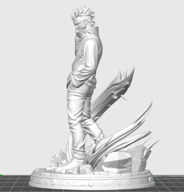 Gojo Figure - Free 3D Print Model - MakerWorld