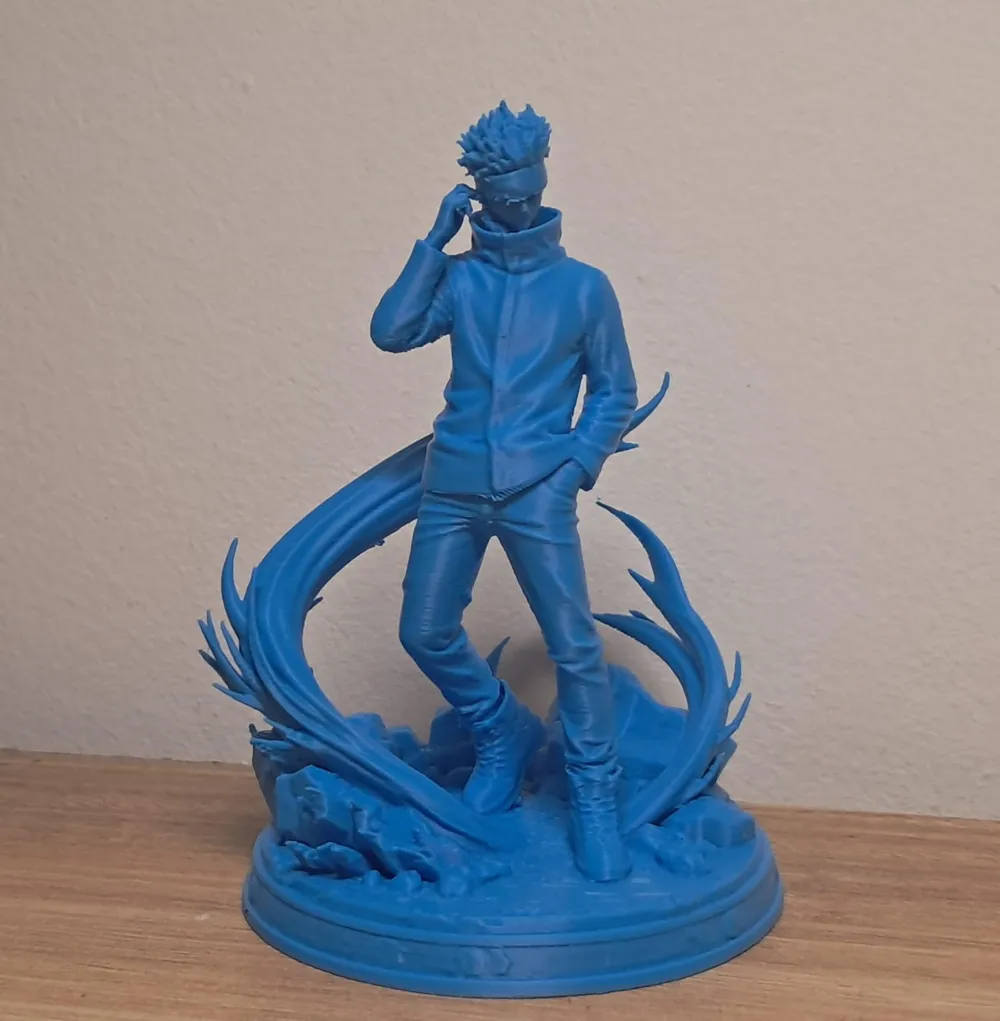 Gojo Figure - Free 3D Print Model - MakerWorld