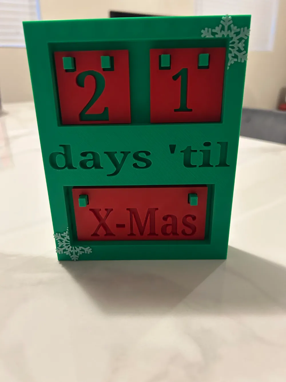 Countdown - Free 3D Print Model - MakerWorld