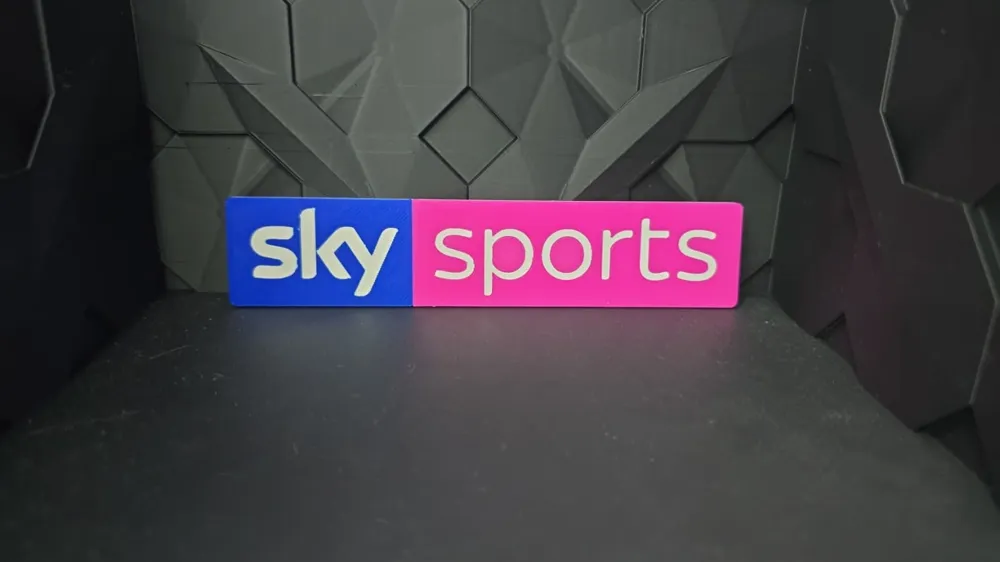 Sky Sports Logo/Sign - Free 3D Print Model - MakerWorld